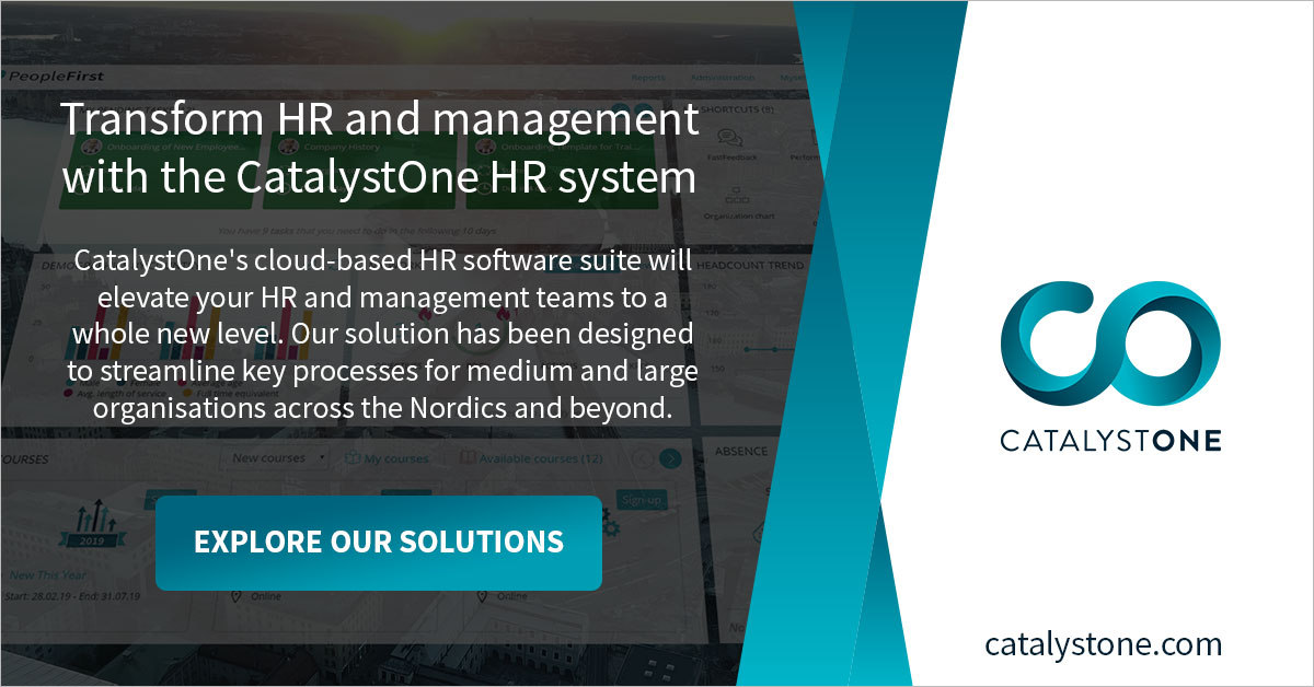CatalystOne HRIS | HR system for optimising HR & management processes