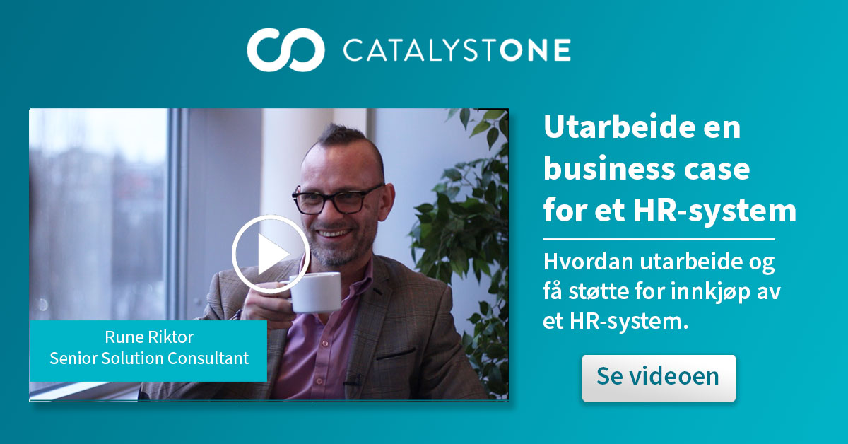 Business case for et HR-system - Intervju med Rune Riktor